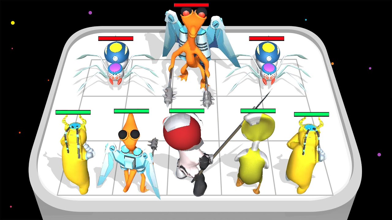 COLOR FRIEND vs 100 DOORS - Android Game Merge Battles - YouTube