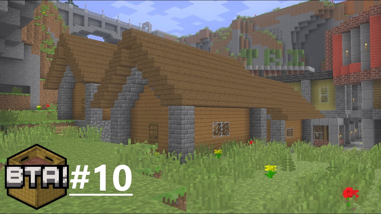 Minecraft Better Than Adventure #10: The Residential Area. (Beta 1.7.3 ...