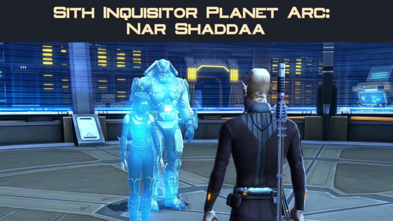 [SWTOR] Sith Inquisitor Planet Arc: Nar Shaddaa - YouTube