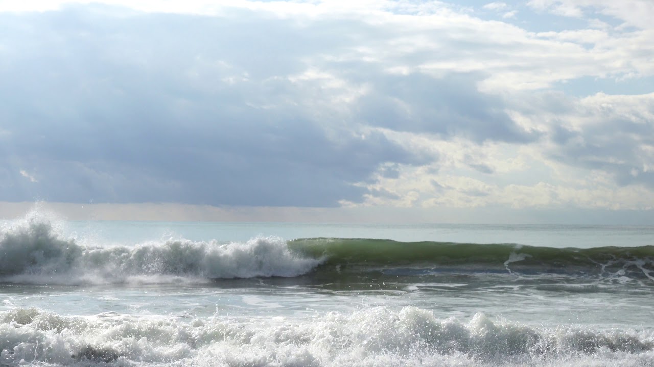 White Noise Ocean Sea Waves Sounds Rushing Shore #Waves_Sounds #Ocean ...