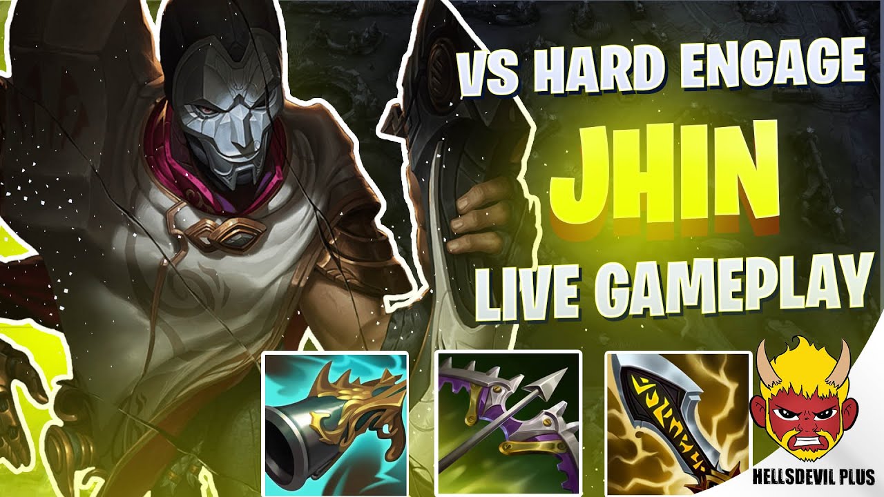 Jhin vs HARD ENGAGE Enemy! - Wild Rift HellsDevil Plus Gameplay - YouTube