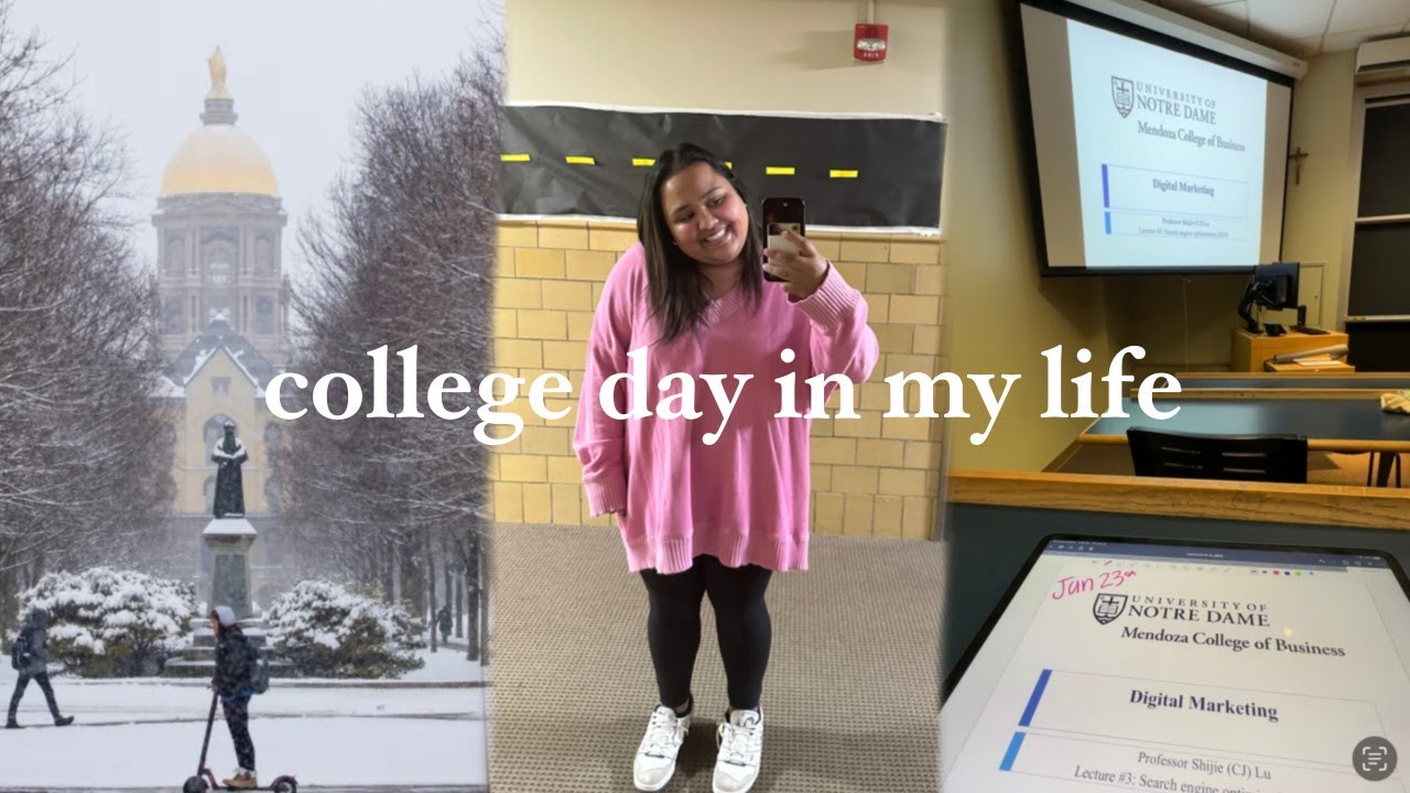 college day in my life 2024!! - YouTube