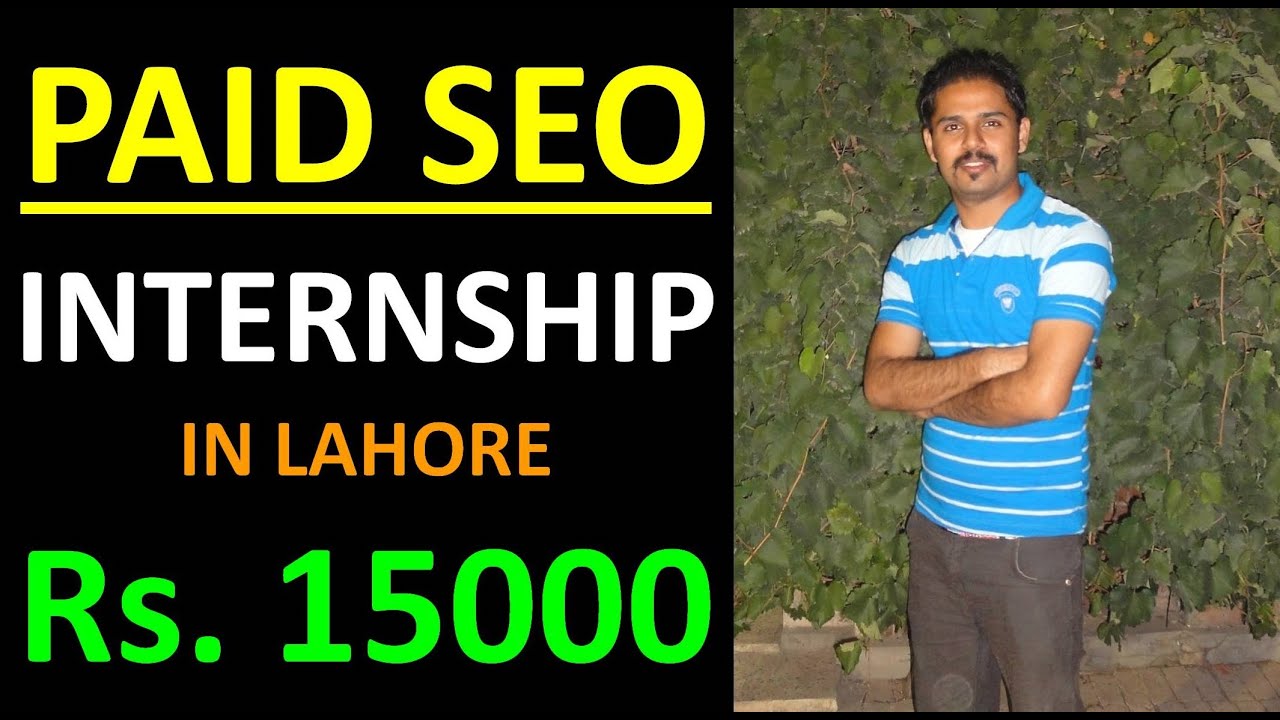 Paid SEO Internship (Earn Rs. 15,000 Per Month) | How to Find Paid SEO ...