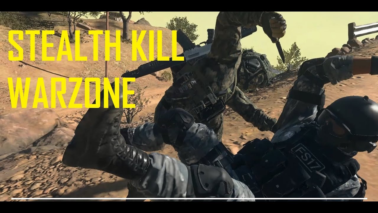 Stealth kill in Warzone - YouTube