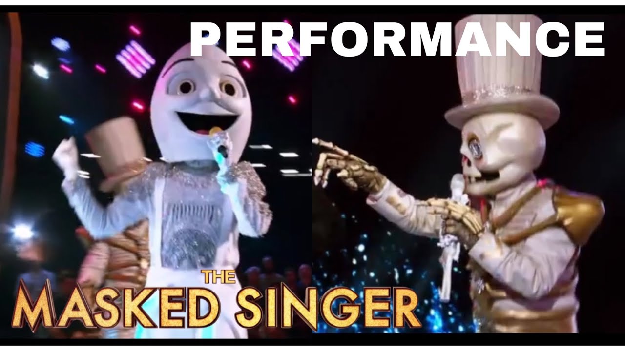 Egg Vs Skeleton: “One Way Or Another” & “Hard To Handle” | The Masked ...