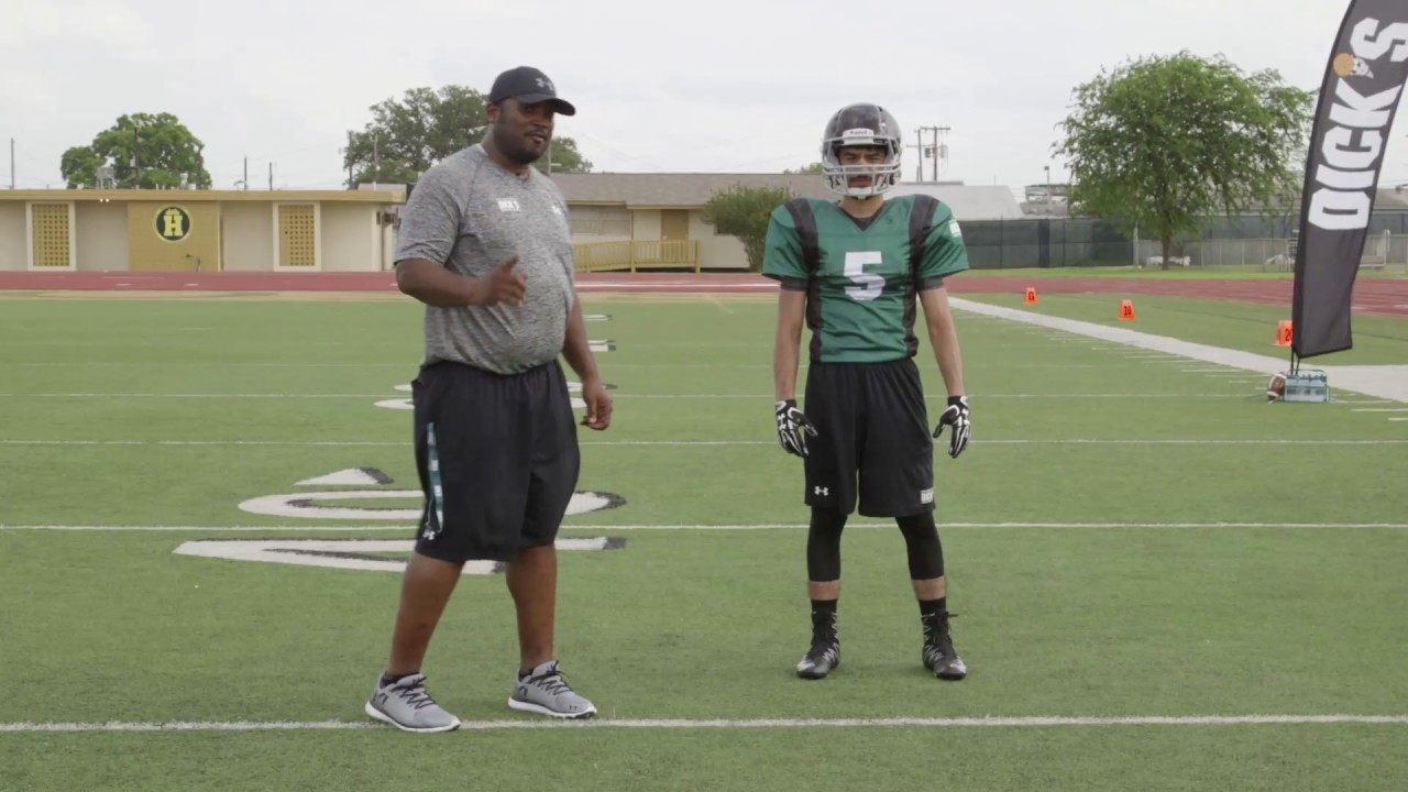 ProTips: Football: The 2-Point Stance Form - YouTube