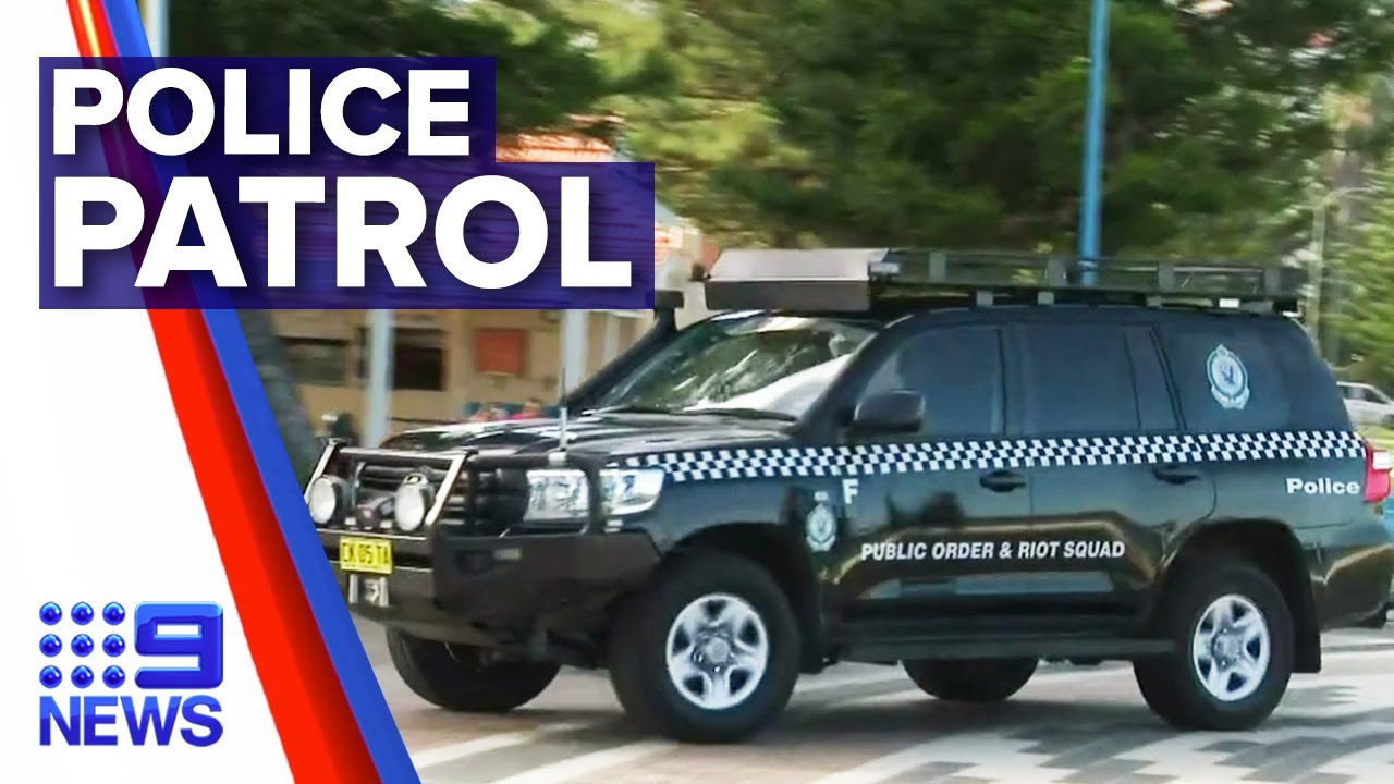 Coronavirus: Riot police out in full force across Sydney | Nine News ...