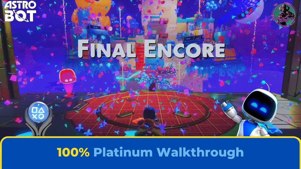 Astro Bot: Final Encore Platinum Walkthrough [4K] - YouTube