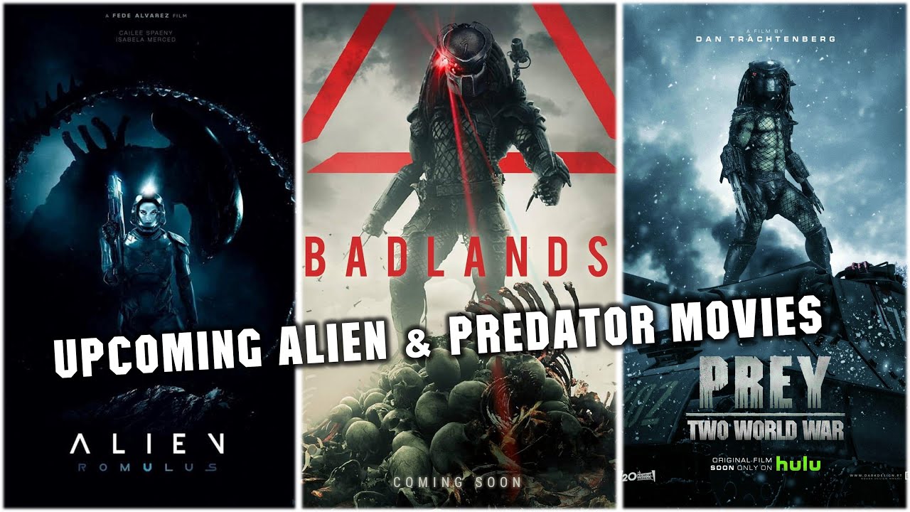 The 4 Upcoming Alien & Predator Movies - YouTube