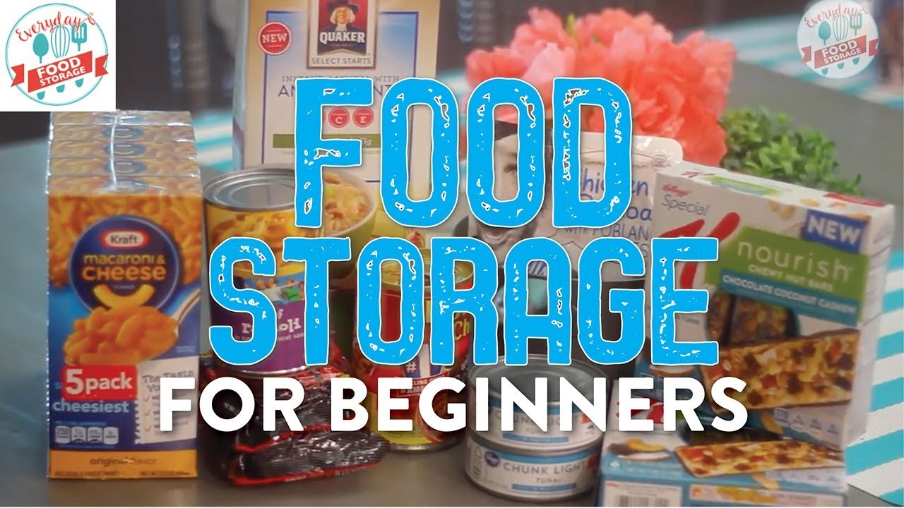Food Storage for Beginners in 5 Easy Steps! - YouTube