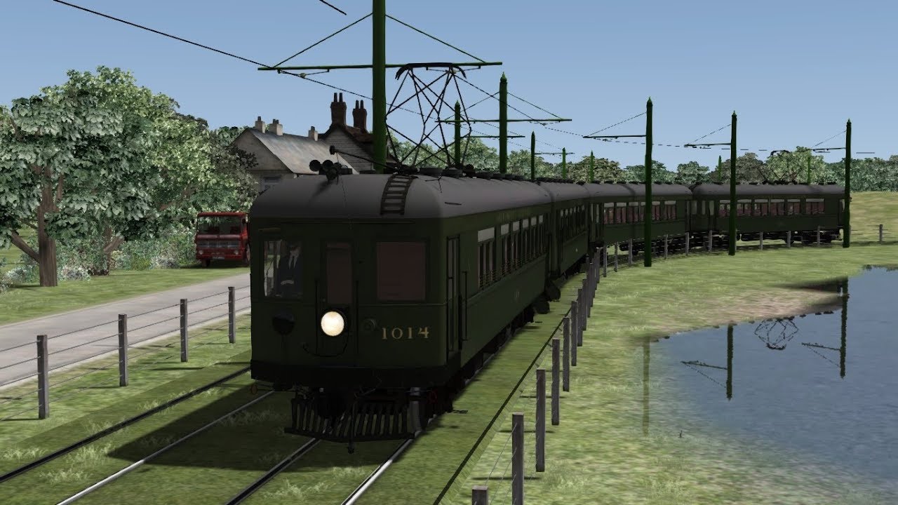 Train Simulator 2019: Tram Testing (2) The Visitor From Sacramento ...