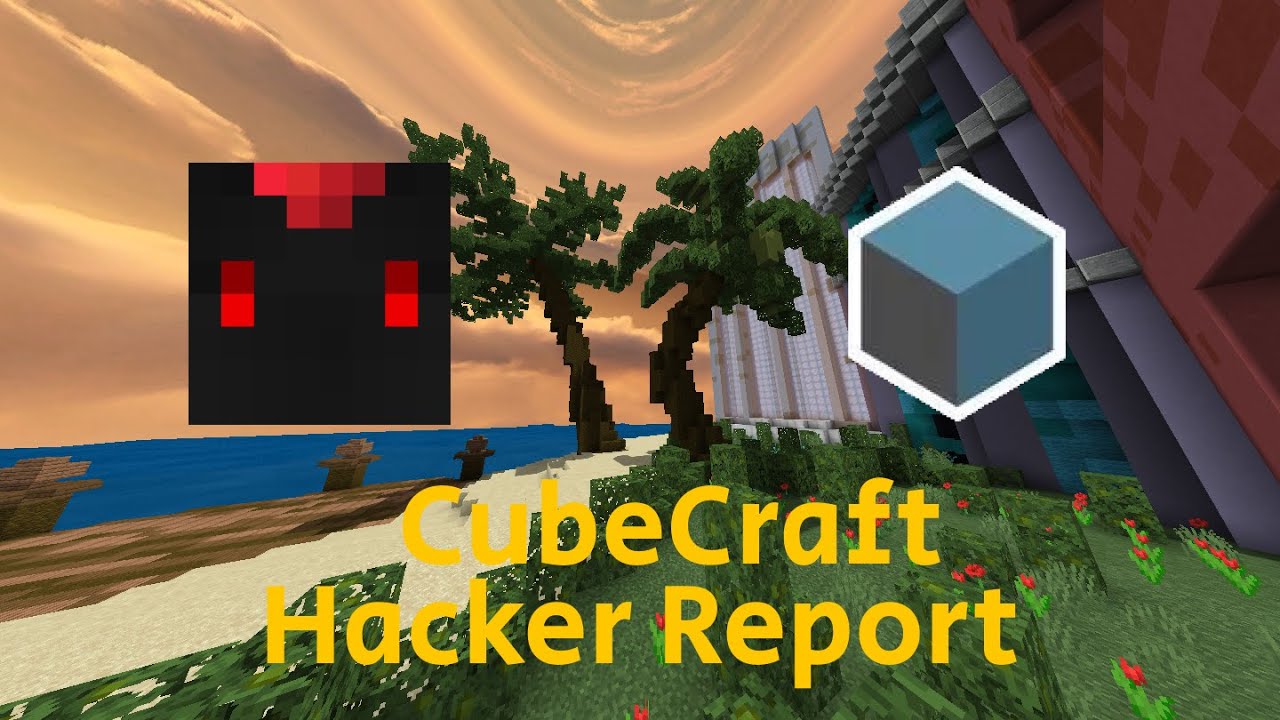 Hacker Report | CubeCraft Lobby | Cheater: "LoboGamer2724" - YouTube
