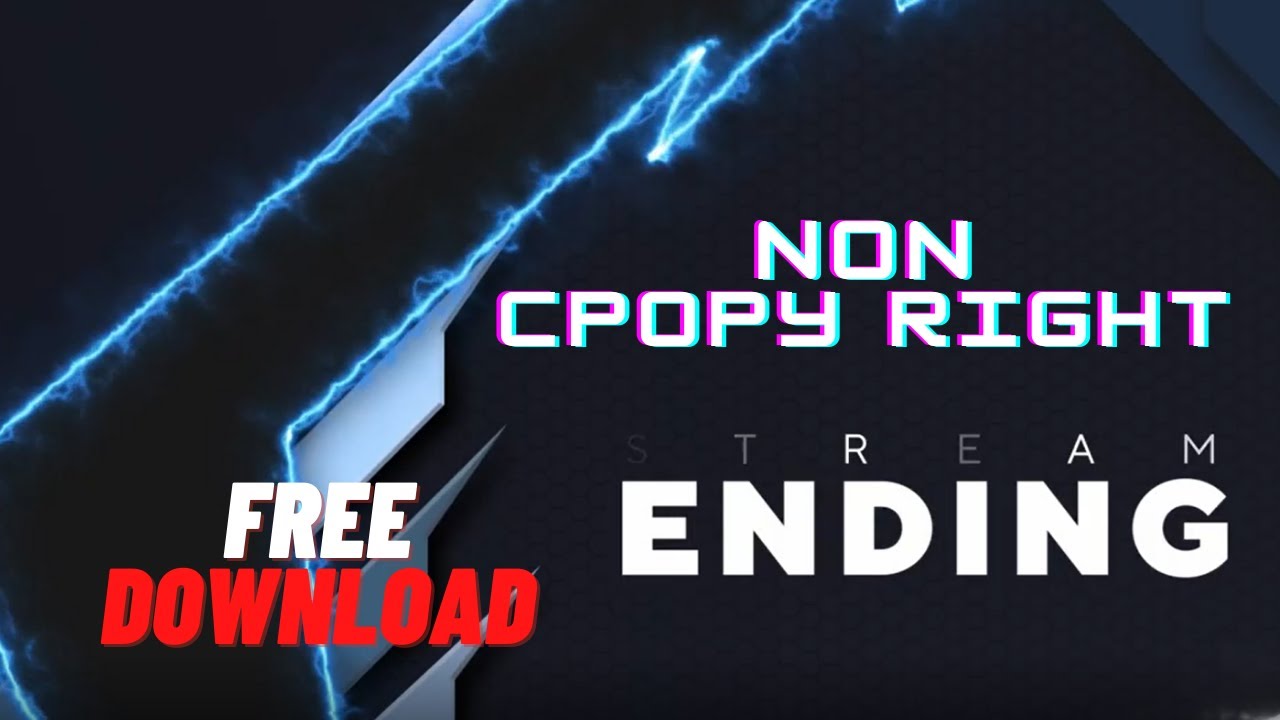 #obs #stream overlay #stream ending #no copy right / free download ...