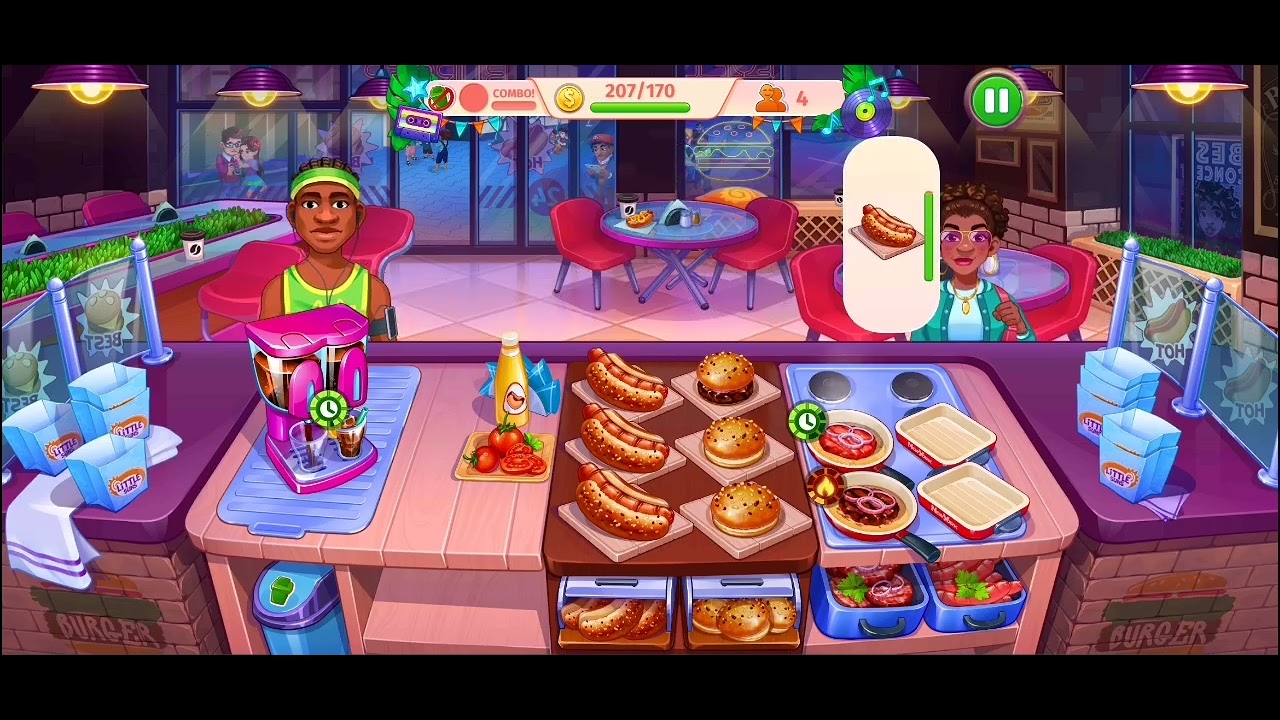 Cooking Craze Visual Walkthrough - No Talking - YouTube