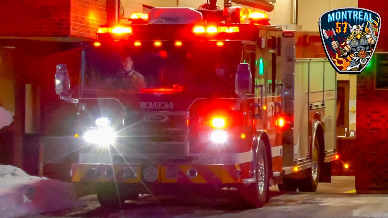 Montréal | Montréal Fire Department (SIM) Pumper 257M & Urgences-Santé ...