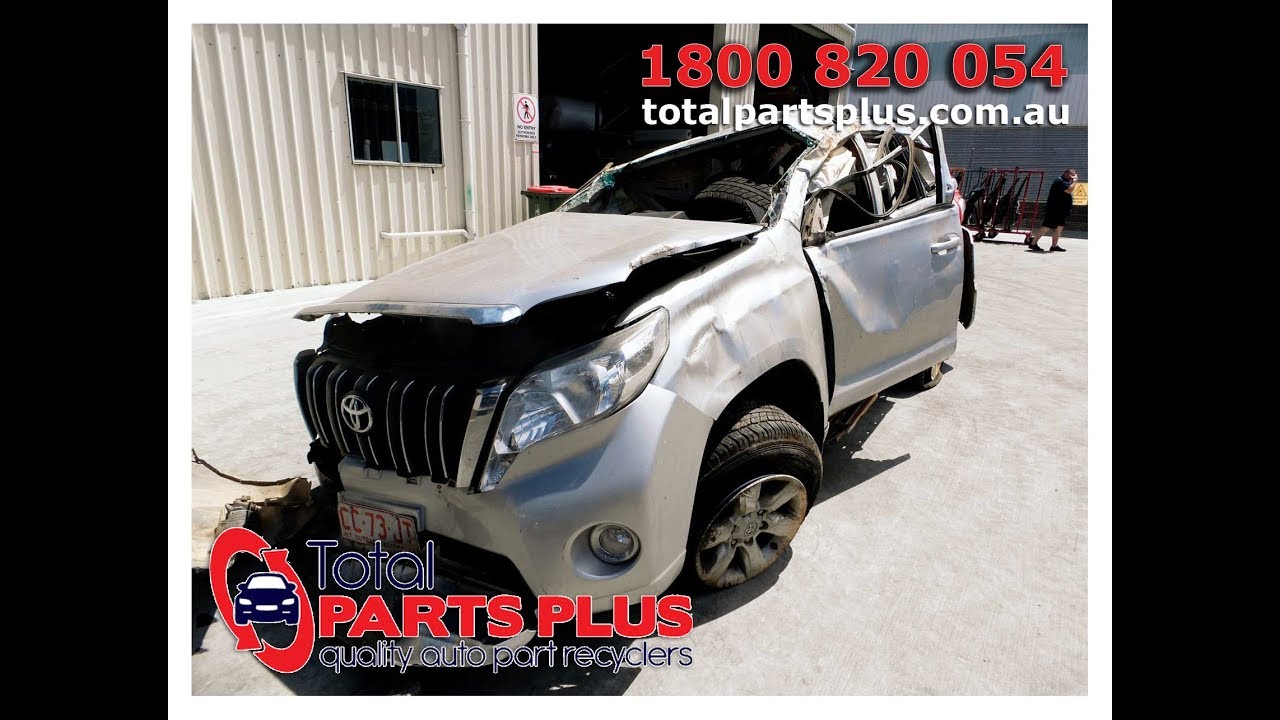 Wrecking – 2017 Toyota Prado – Automatic 4WD – 3388 - YouTube