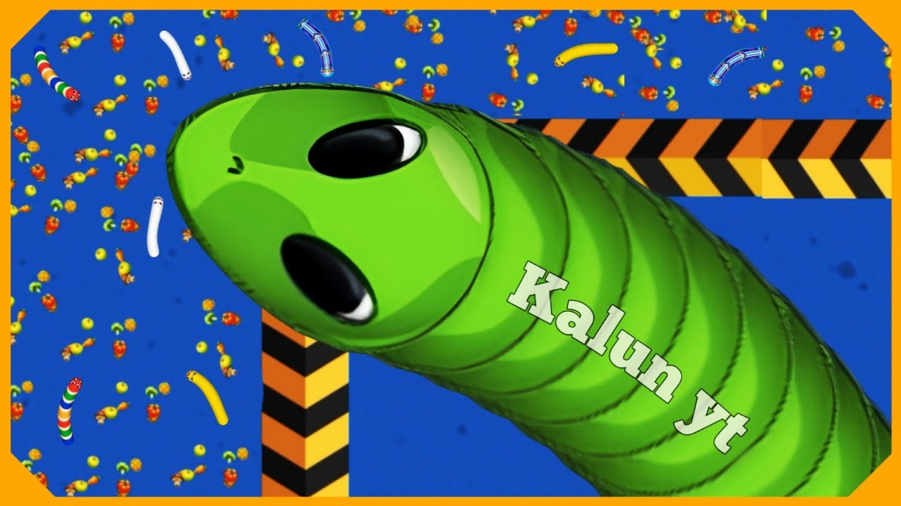 🐍WORMSZONE.IO | Giant Slither Snake Top 01 🏆 | Epic Worms Zone Biggest ...