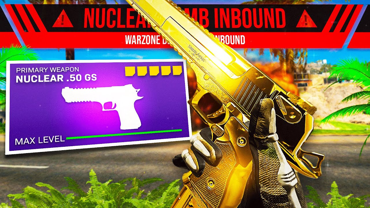 NUKE WITH EVERY GUN IN WARZONE!! (.50 GS) - YouTube