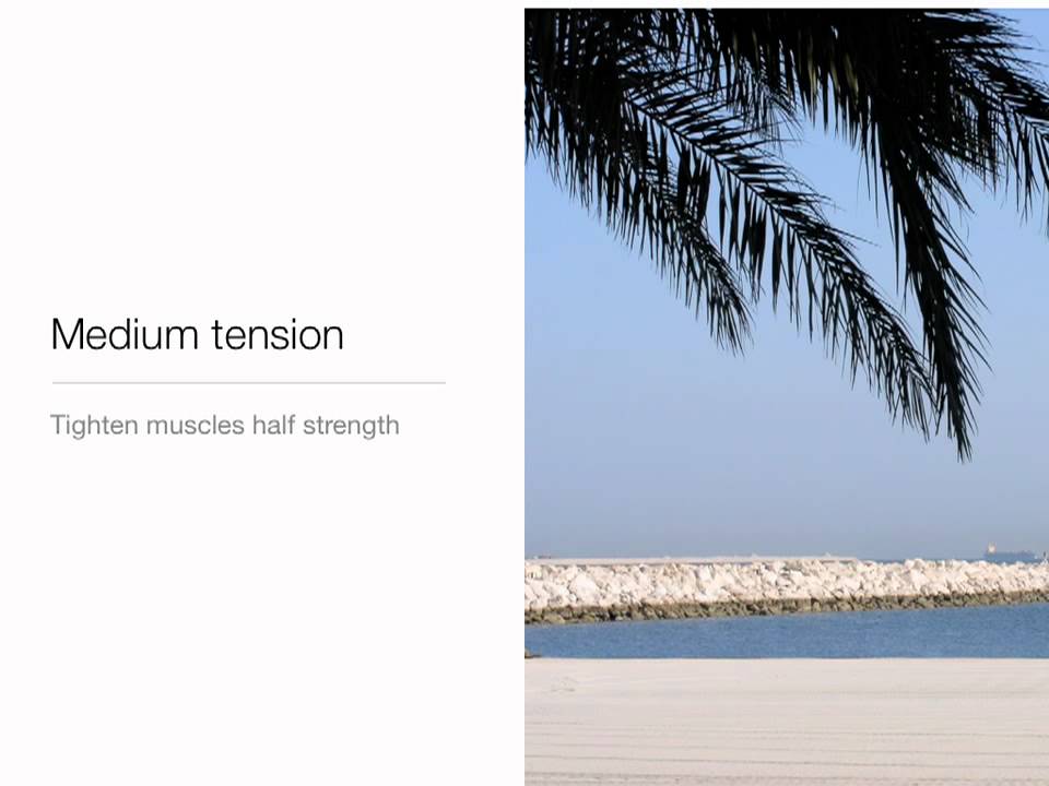 Relaxation for Dancers - Tense and Release Technique - YouTube