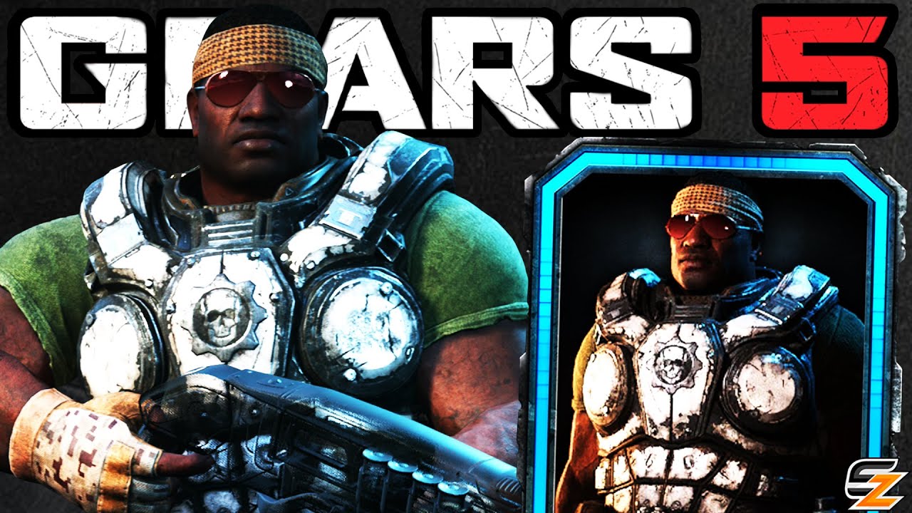 GEARS 5 Characters Gameplay - DESERT ARMOR COLE Character Skin ...