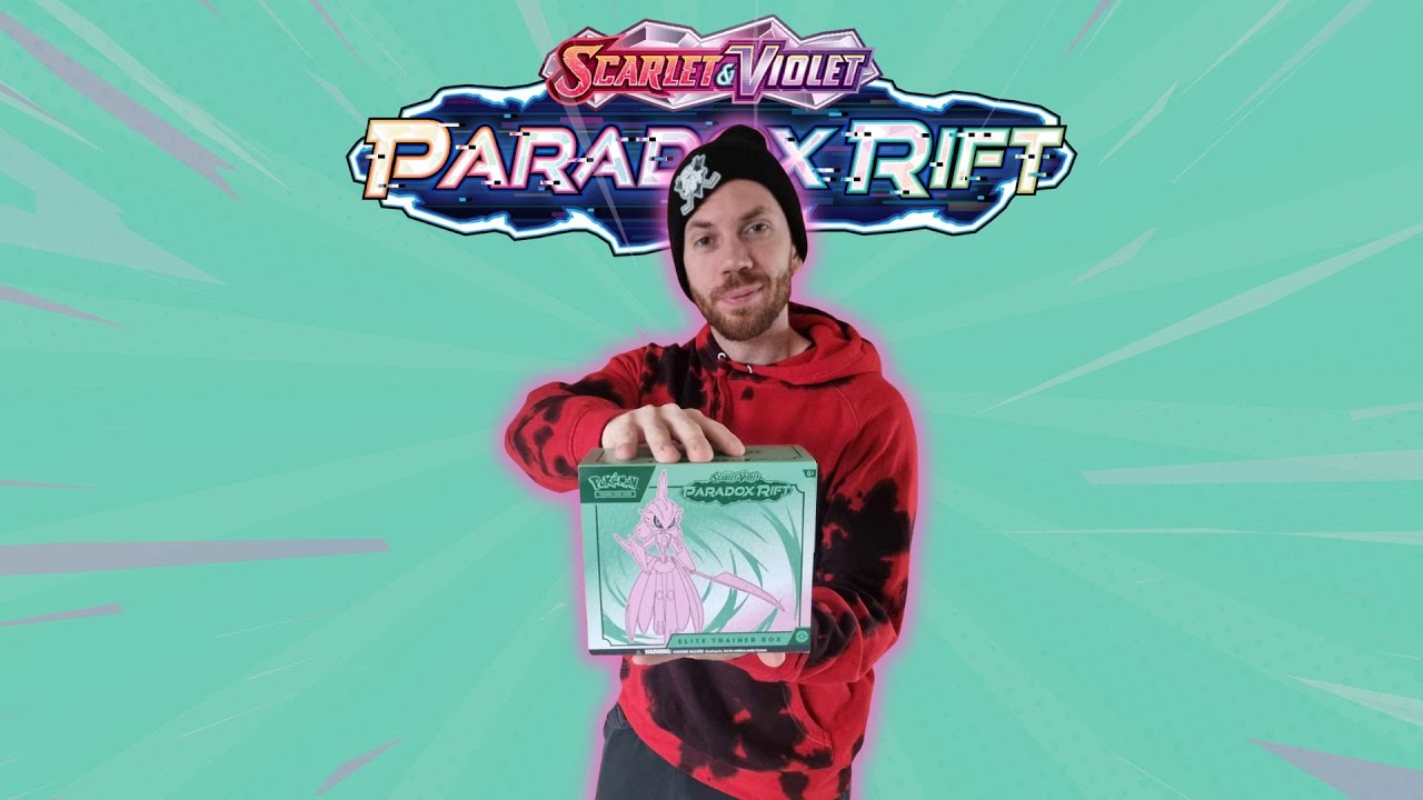 Opening Pokemon Paradox Rift Future ETB - YouTube