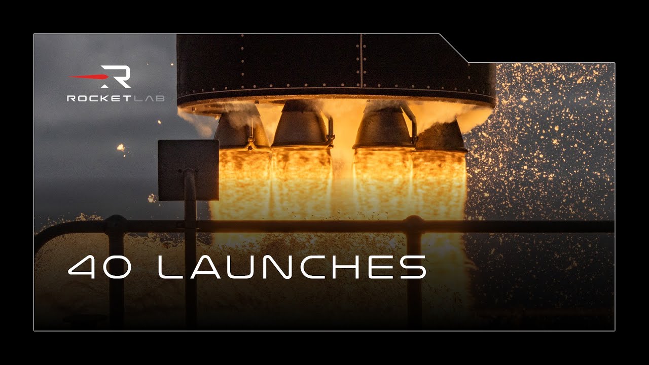 Rocket Lab | 40 Launches! - YouTube