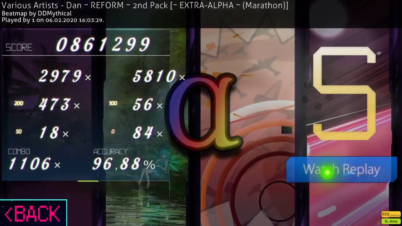 ALPHA DAN 96.88% - YouTube