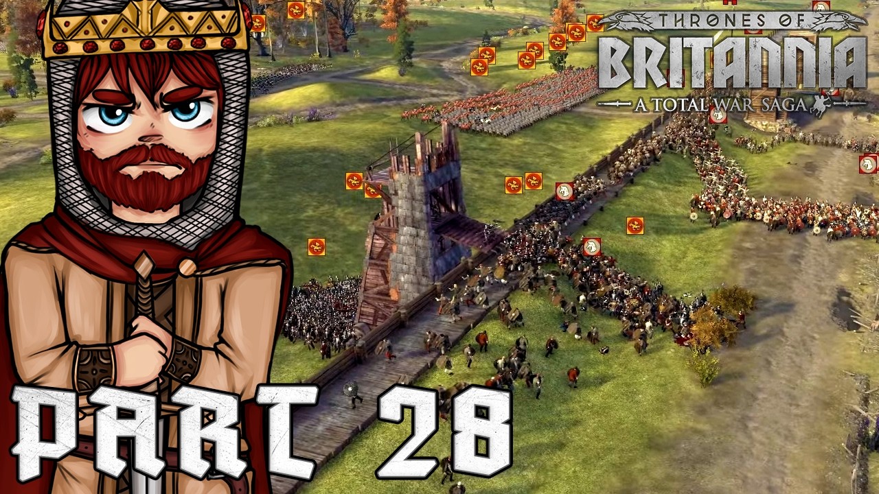 THE ENEMY IS ON THEIR LAST LEGS! - TOTAL WAR THRONES OF BRITANNIA Let's ...