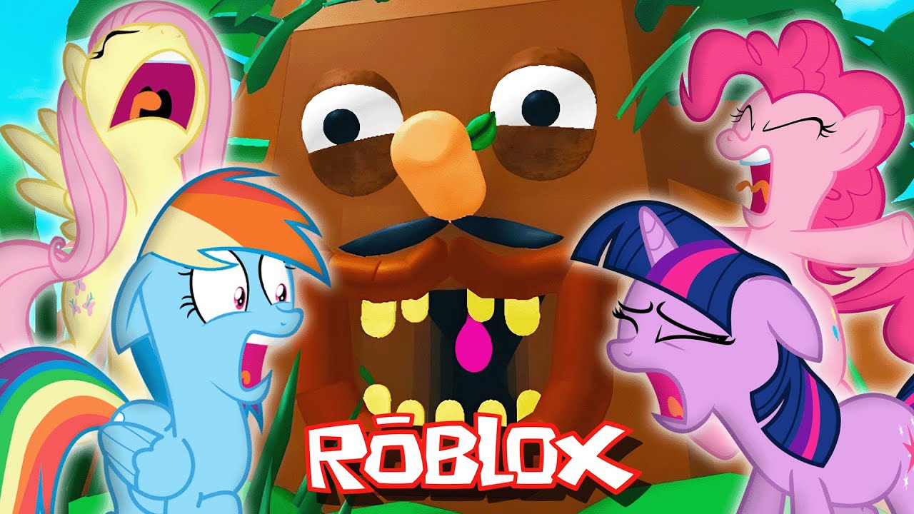 My Little Pony ESCAPE TREE OBBY in Roblox - YouTube