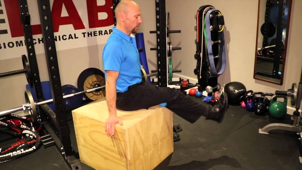 Release Hamstring LAB Blue Ball - YouTube