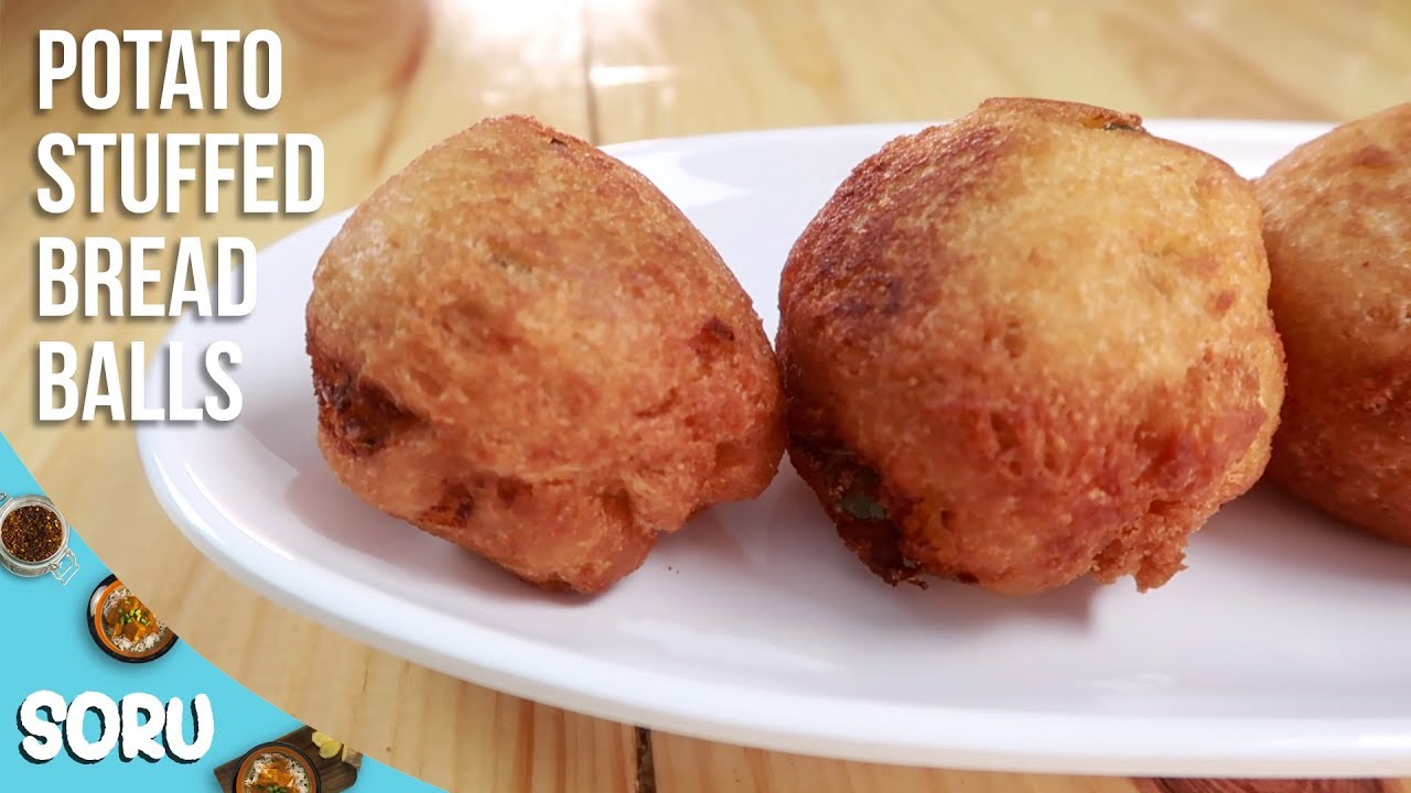 Potato Stuffed Bread Balls - Perfect Tea time Snack - YouTube