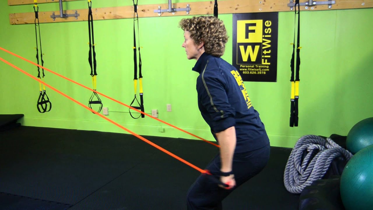 Straight Arm Push Back - YouTube