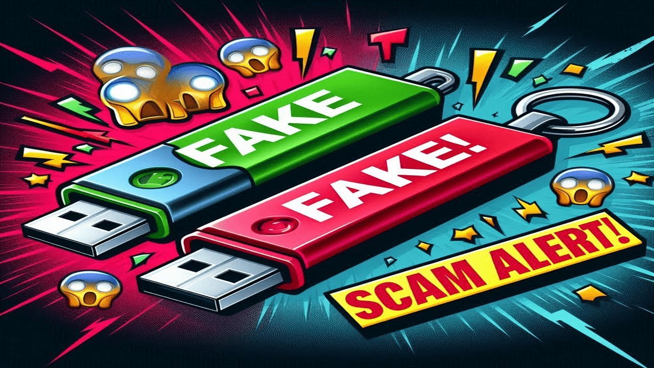 "Beware of Fake Pen Drives! Shocking Scam Exposed | How to Avoid ...