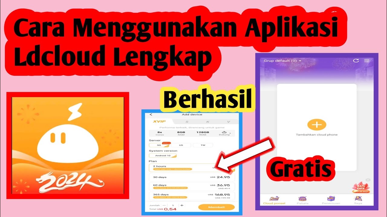 Cara Menggunakan Aplikasi Ldcloud | Cara Pakai Aplikasi Ldcloud - YouTube