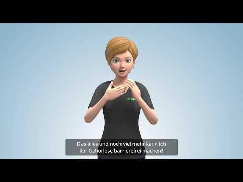 Mit SiMAX mehr Barrierefreiheit in Gebärdensprache (2. Variante)