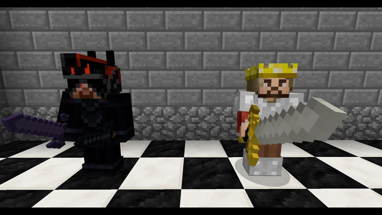 Minecraft Custom NPC Battle Episode 1: Humans VS The Dark Armies - YouTube