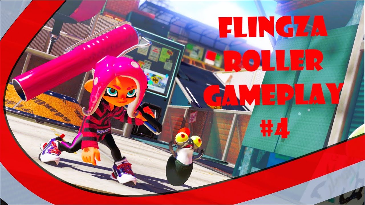 Flingza Roller Gameplay #4 - Splatoon 3 | Anarchy Battle (CB) - YouTube
