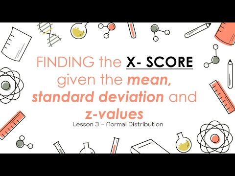 Finding the X score in the Normal Distribution ||Part 3 - YouTube