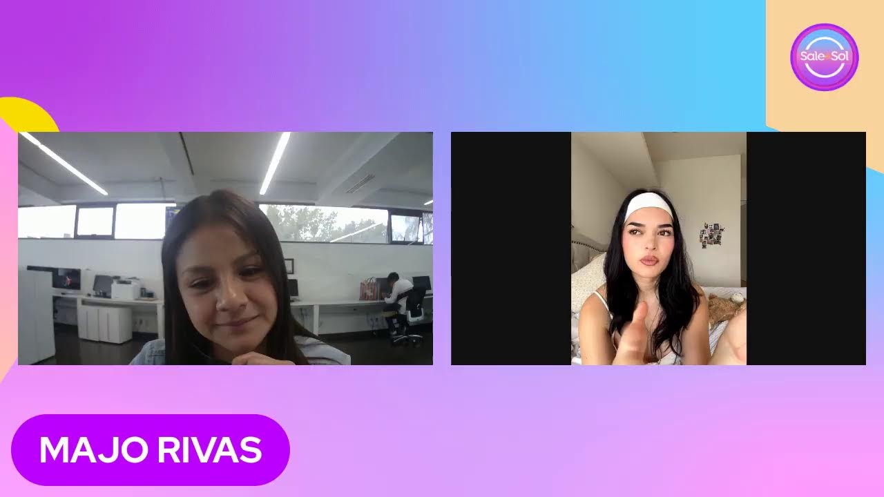 #Entrevista, Majo Rivas presenta "Me da igual" I Sale El Sol Live - YouTube