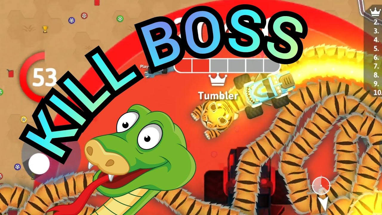 Mega Snake Taiga vs. Mega Boss Snake Stomper .Epic Game Moment. Snake ...