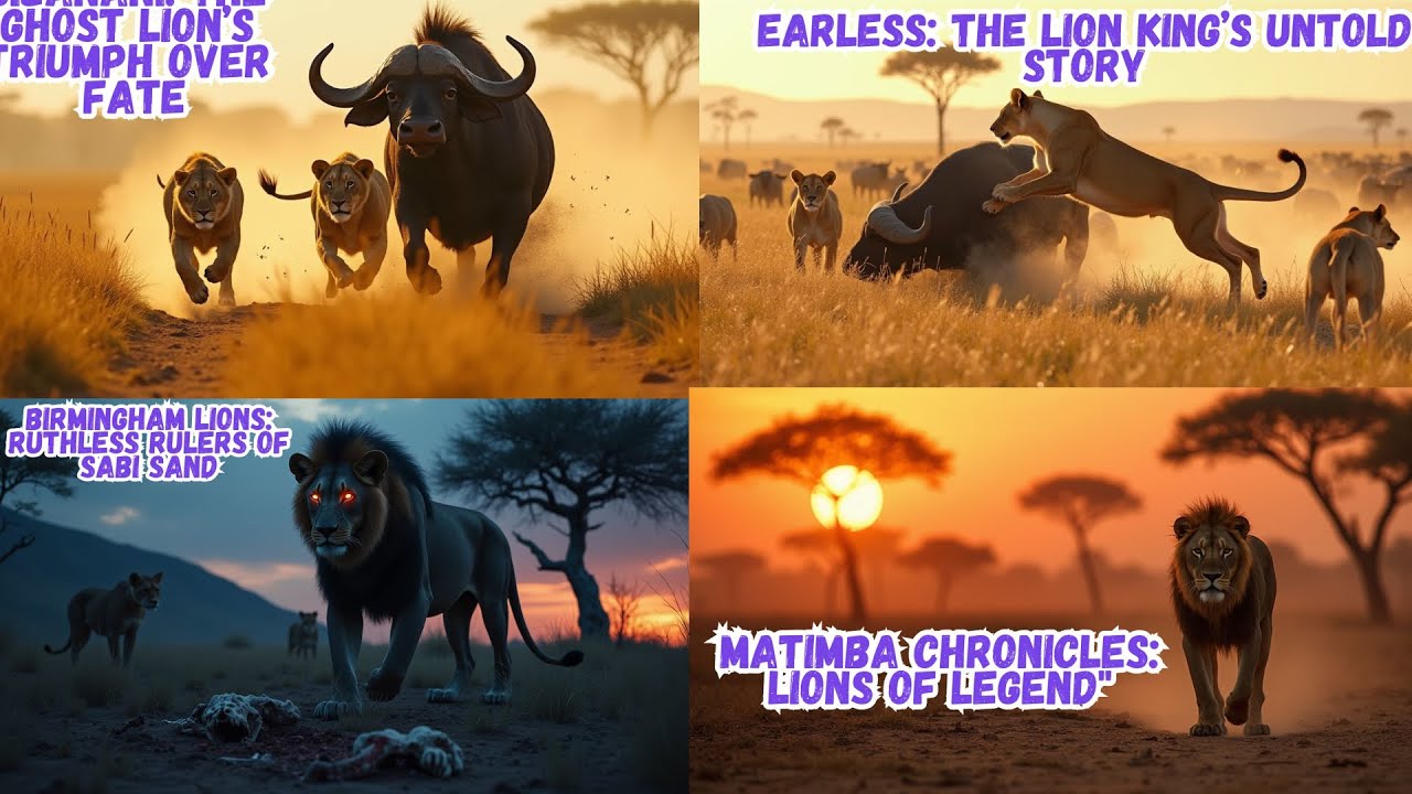 "Matimba Coalition: The Epic Rise, Fall & Legacy of Legendary Lions ...