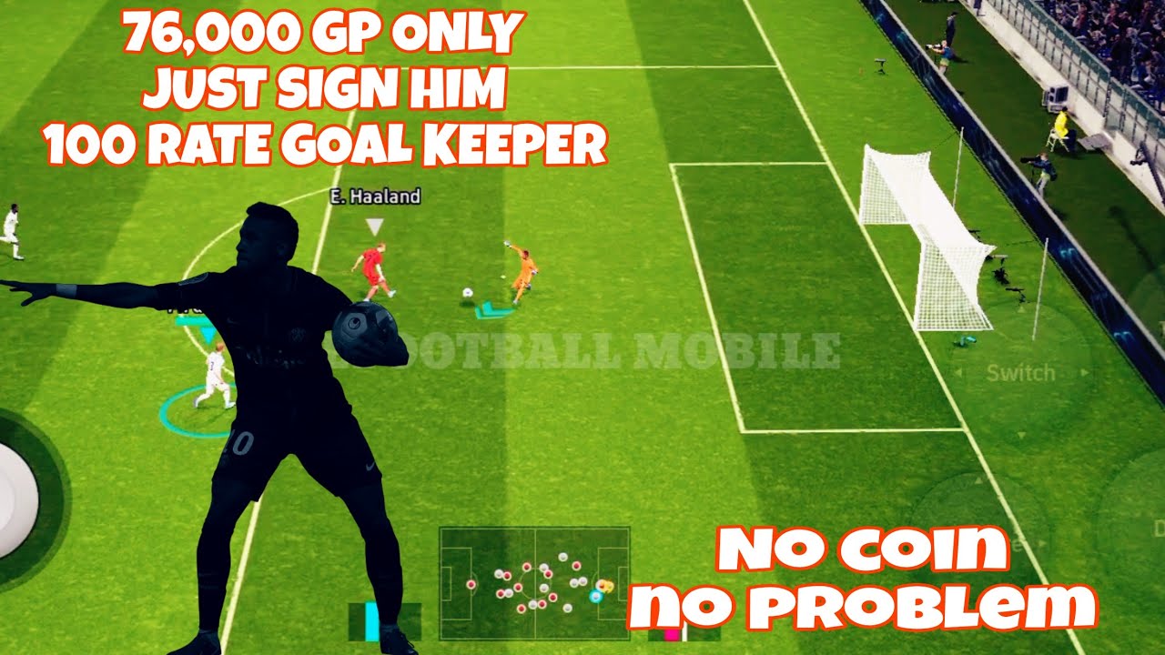 100 rate goal keeper just by 76,000 GP only. standard player card ...