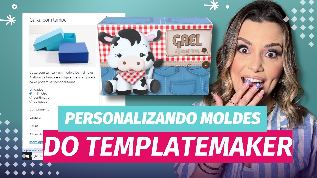 PERSONALIZANDO MOLDES DO TEMPLATEMAKER I TUTORIAL NO CANVA - YouTube