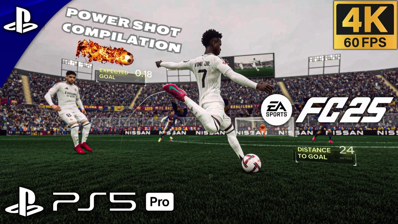 FC 25 - Power Shots Compilation #1 | PS5 Pro Gameplay [4K60] - YouTube