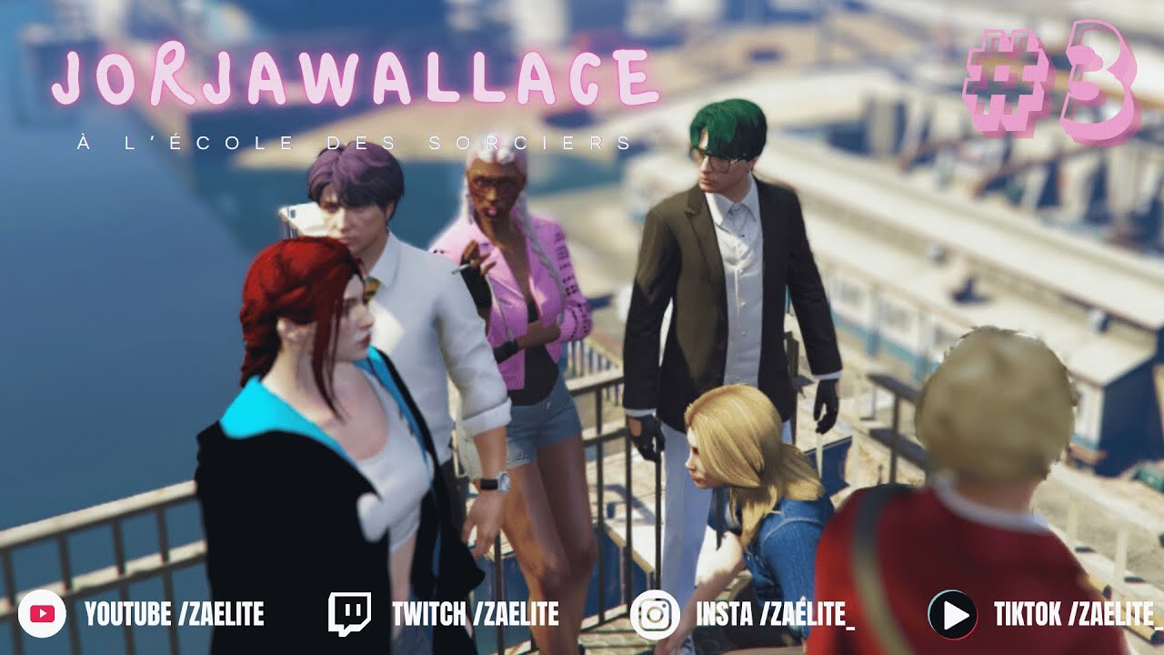 JJ à l'école des sorciers : une histoire d'acromentule | GTARP - BlackMist #3 - YouTube