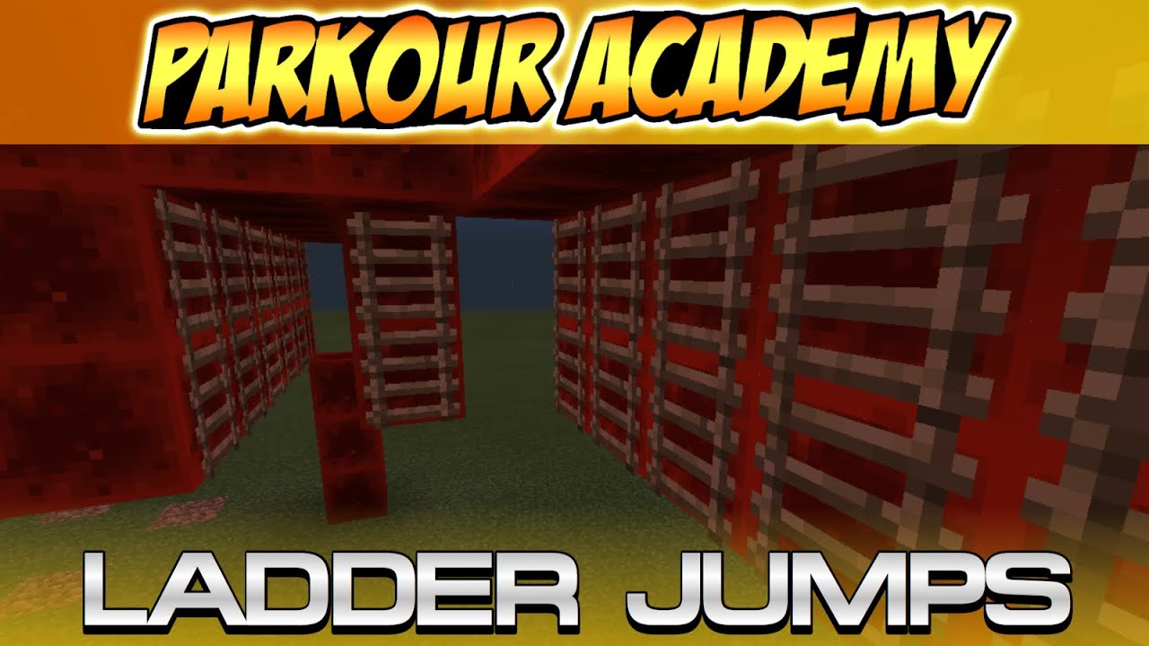 Parkour Academy: Ladder Jumps || MCPE Parkour - YouTube