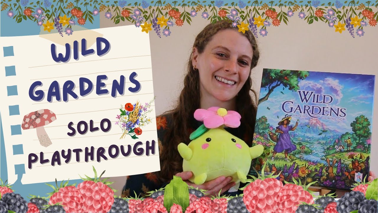 Wild Gardens | Solo playthrough and review! (Scenario 7) - YouTube