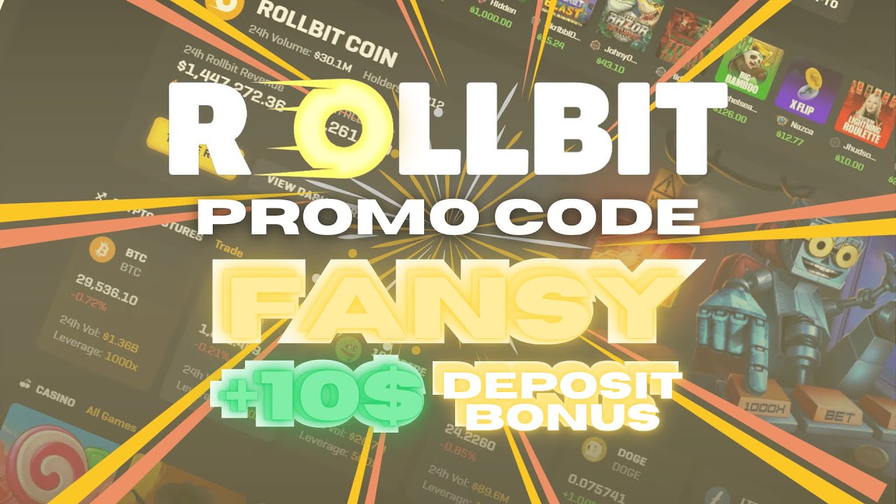 ROLLBIT PROMO CODE 2025 : FANSY - BONUS FREE SPINS - YouTube