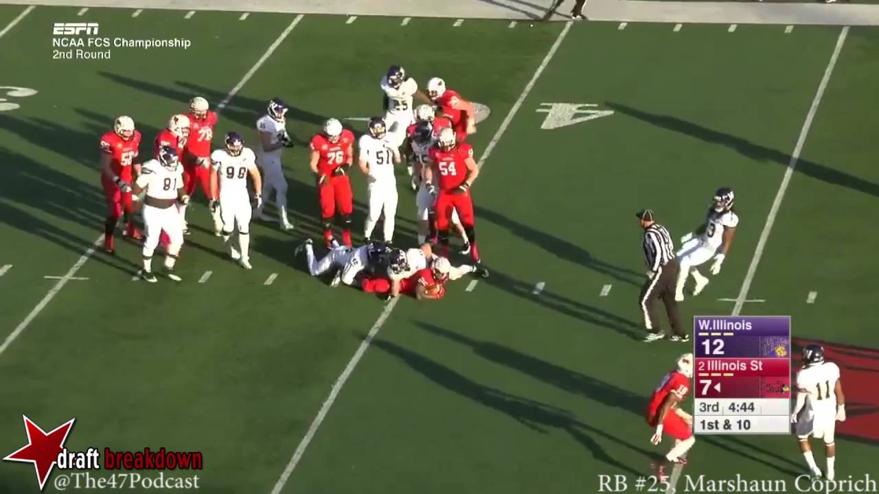 Marshaun Coprich vs. Western Illinois (12/05/2015 --FCS Second Round ...