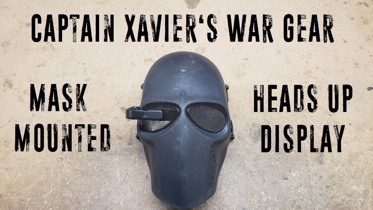 Captain Xavier's War Gear - Heads Up Display - YouTube